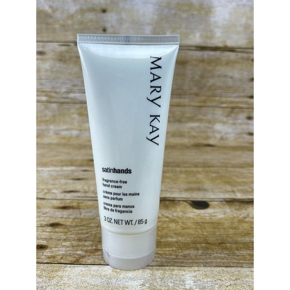 Mary Kay | Makeup | Mary Kay Satin Hands Fragrance Free Hand Cream Full ...